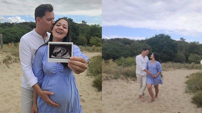 Gracia Indri Umumkan Hamil Anak Pertama dari Suami Bulenya - Tribunlampung.co.id