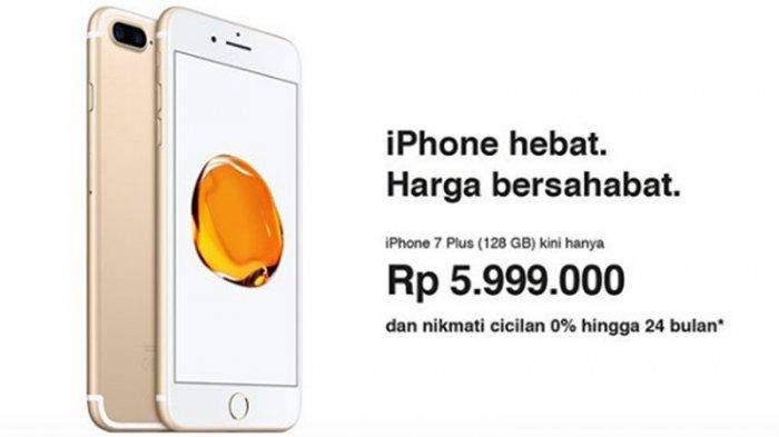 Daftar Harga iPhone 2020, iPhone 7 Plus 128GB Dijual Murah di iBox dan ...