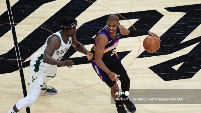 HASIL Suns vs Bucks Final NBA 2021, Chris Paul Tampil Gemilang Cetak 32 Poin - Tribunlampung.co.id