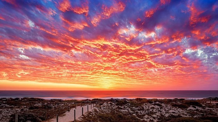 Penyebab Warna Jingga Saat Matahari Terbit dan Terbenam - Tribunlampung ...