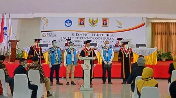 Dies Natalis ke-6, Itera Resmikan Laboratorium PLTS Terbesar di ...