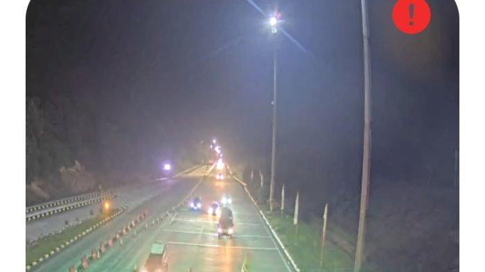 Jelang Puncak Arus Balik Lebaran, Tol Bakter Ramai Lancar - Tribunlampung.co.id