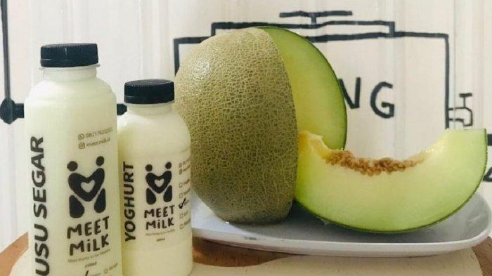 Kuliner Lampung, Susu Segar Meet Milk dengan Aneka Varian Rasa Cuma Rp ...