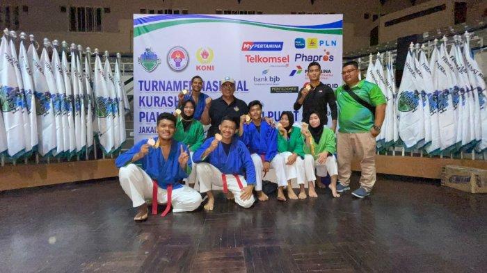 Lima Mahasiswa FKIP Universitas Lampung Juara Turnamen Nasional Kurash - Tribunlampung.co.id