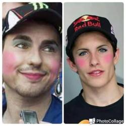 Ini Meme Lorenzo dan Marquez Pakai Make Up yang Bikin Ngakak ...