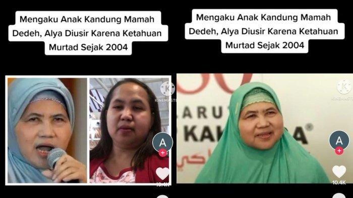 Viral Perempuan Mengaku Anaknya yang Diusir, Mamah Dedeh Buka Suara ...
