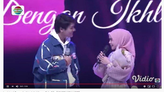 Momen Lesty Kejora dan Rizky Billar Saling Pandang di Atas Panggung - Tribunlampung.co.id