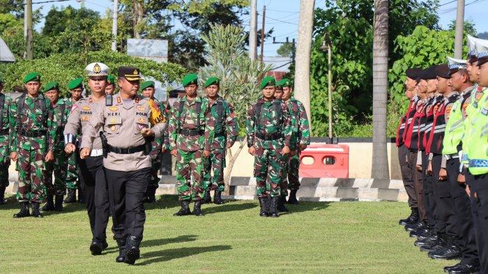Gelar Apel Operasi Ketupat Krakatau 2023, Polres Lampung Barat Turunkan 67 Personel dan Buka 4 ...