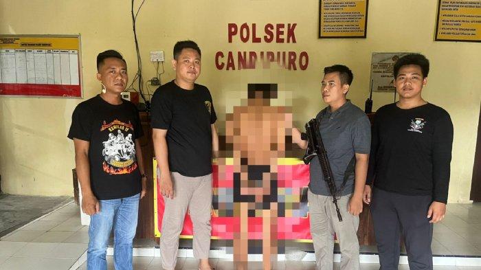 Polsek Candipuro Lampung Selatan Tangkap Pelaku Curanmor asal Lampung Timur - Tribunlampung.co.id