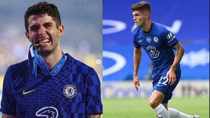 Pemain Chelsea Christian Pulisic TikTok-an Pakai Jersey Dortmund Jadi ...
