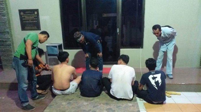 Tertangkap Basah Dongkel Kios Rokok di Underpass Unila, Kelima Pelaku ...