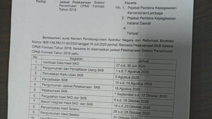 Pengumuman Kelulusan CPNS 2019 Ditarget Akhir 2020, 12 Peserta CPNS di Bandar Lampung Miliki ...