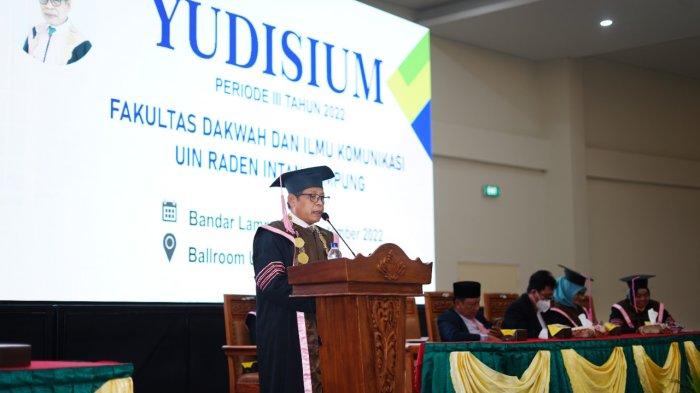 Yudisium 196 Calon Wisudawan UIN RIL, Begini Pesan Dekan Dakwah - Tribunlampung.co.id