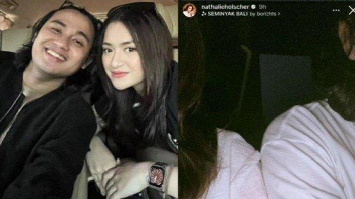 Nathalie Holscher Gandeng Pacar Barunya, Mesra Saat Live TikTok - Tribunlampung.co.id