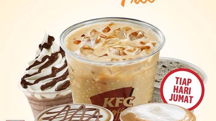 Promo KFC Coffee, Buy 1 Get 1 Free Semua Menu Kopi Tiap Hari Jumat ...