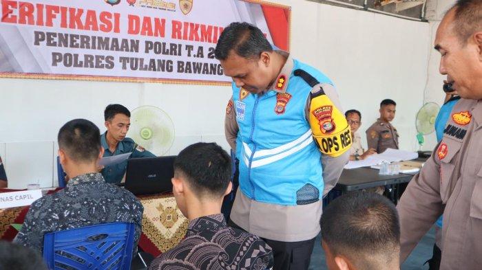 Kapolres Tulangbawang Polda Lampung Sebut Proses Tak Akan Khianati Hasil - Tribunlampung.co.id