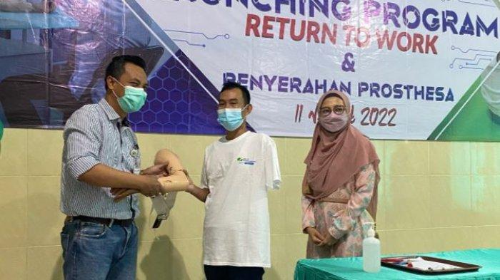 Penyerahan Tangan Palsu BPJS Ketenagakerjaan Bersama RS Airan Raya dan ...