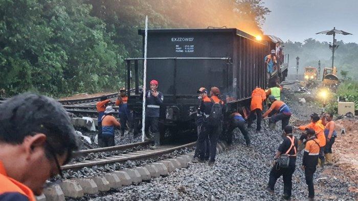 Rel Ambles di Ruas Lampung-Sumsel Meluas, Pembatalan Perjalanan KA ...