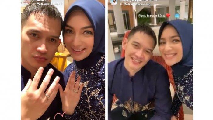 Momen Rezky Aditya Ajak Nikah Citra Kirana Depan 2 Keluarga - Tribunlampung.co.id