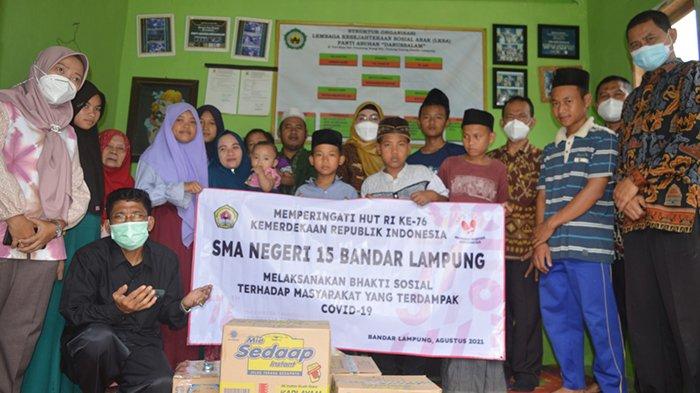 Sambut HUT ke-76 RI, SMA Negeri 15 Bandar Lampung Gelar Perlombaan ...