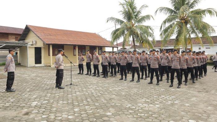 Bintara Remaja Polres Pesisir Barat Polda Lampung Laksanakan Binlatkatpuan Selama 14 Hari ...
