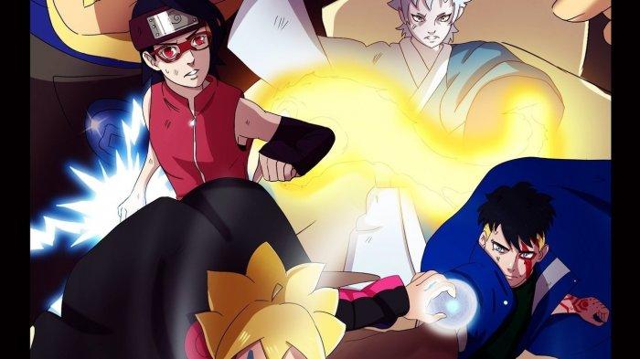 Sinopsis Komik Boruto Chapter 43, Momoshiki Otsuki Coba Mengambil Alih ...