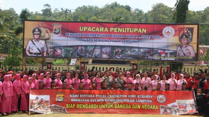 Kapolda Lampung Irjen Purwadi Arianto Lantik 184 Siswa SPN Kemiling ...