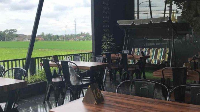 Matrox Metro, Kafe dengan Hamparan Sawah - Tribunlampung.co.id