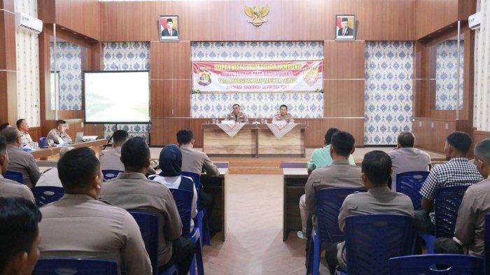 Setum Polda Lampung Supervisi dan Sosialiasi Perkap No 1 Tahun 2023 di ...