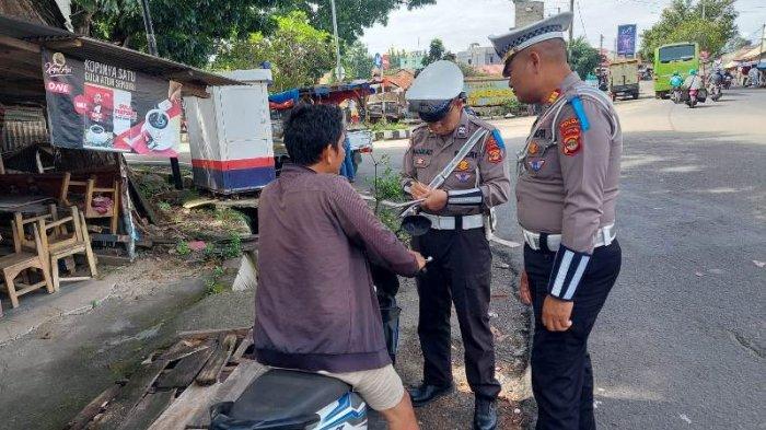 Sepekan Operasi Keselataman Krakatau 2025, Polantas di Lampung Tilang Manual 268 Pelanggar ...