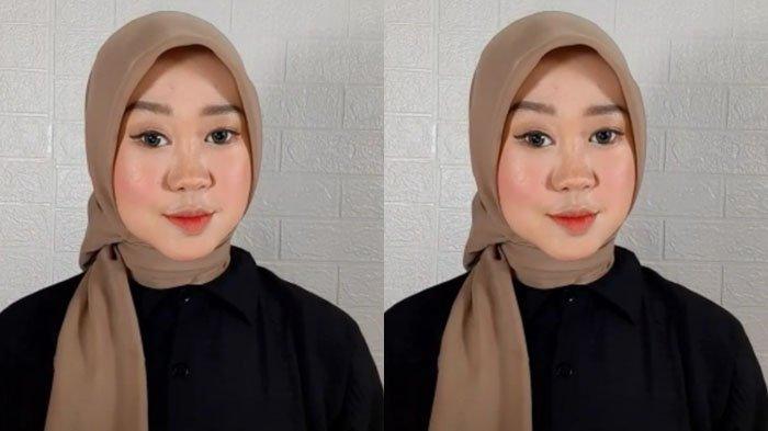 Tutorial Hijab Bella Square Segi Empat untuk Ramadan dan Lebaran - Tribunlampung.co.id