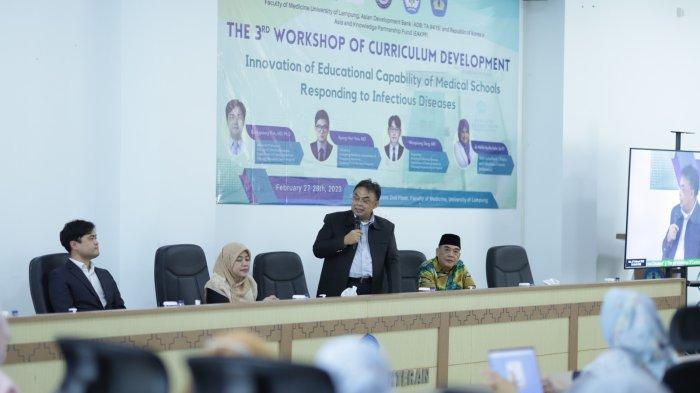 Fakultas Kedokteran Unila Gelar Workshop Curriculum Development - Tribunlampung.co.id
