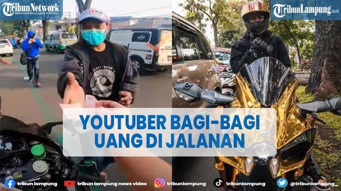 Sosok Youtuber yang Bagi-bagi Uang di Bandung, Terungkap Sumber Duitnya ...