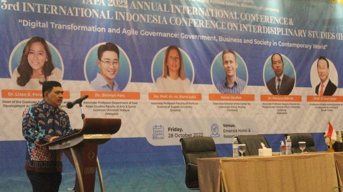 FISIP Gelar the 3rd IICIS dan IAPA 2022 - Tribunlampung.co.id