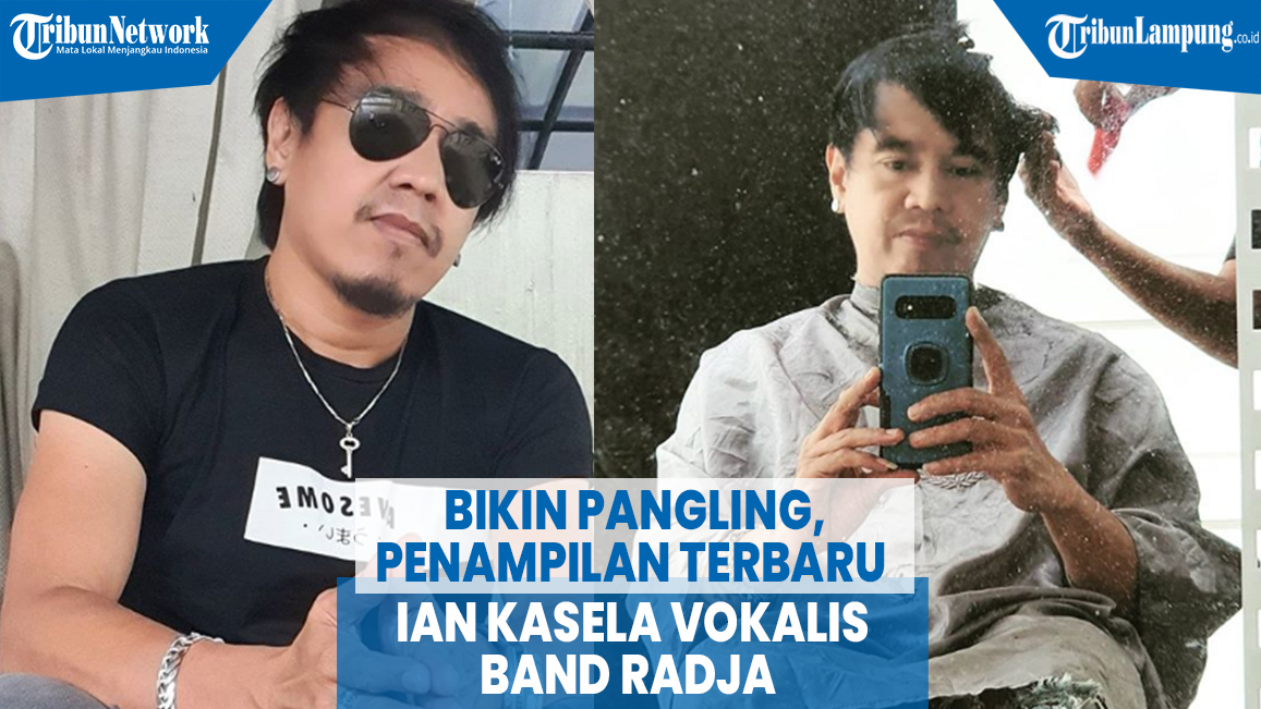 VIDEO Bikin Pangling, Penampilan Terbaru Ian Kasela Vokalis Band Radja ...