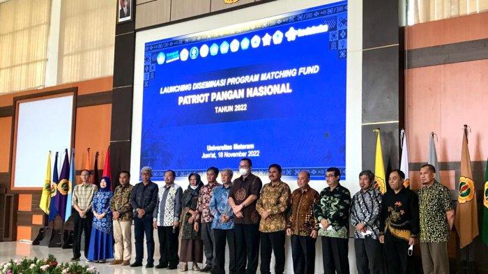 10 PTN Launching Diseminasi Program Matching Fund Patriot Pangan Nasional 2022 di Unram ...
