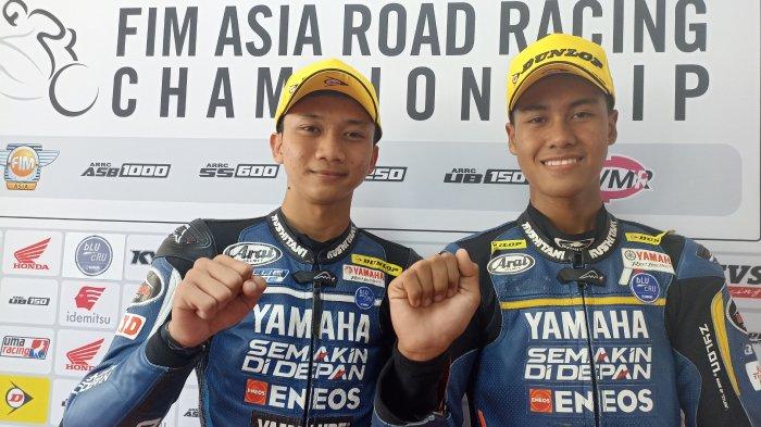 Dua Pembalap Yamaha Racing Indonesia Dominasi Kelas 250 CC ARRC Mandalika 2023 - Tribunlombok.com