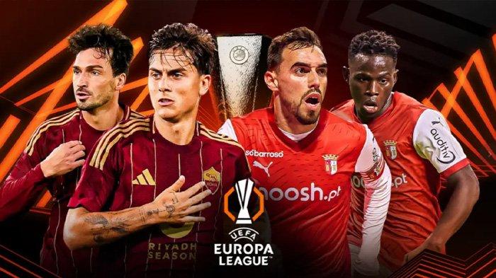 Prediksi Skor AS Roma vs SC Braga UEFA Europa League Jumat 13 Desember 2024 Jam 00.45 WIB, Link ...