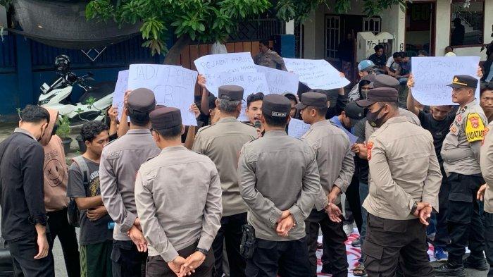 Aliansi Masyarakat Geruduk Polres Lombok Timur, Minta Serius Usut Kasus Tambang Ilegal ...