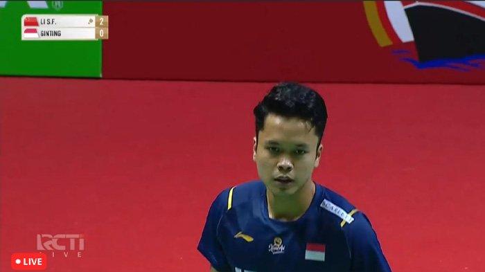 SEDANG BERLANGSUNG Link TV Online Gratis MNC TV Indonesia Open 2023: Anthony Ginting vs Li ...