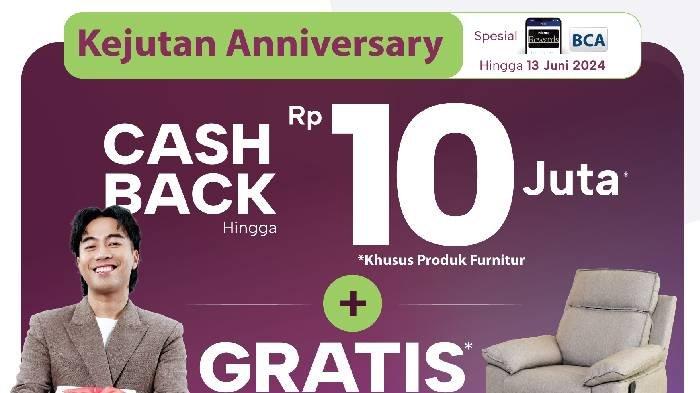 Kejutan Anniversary Informa, Cashback Hingga Rp 10 Juta - Tribunlombok.com