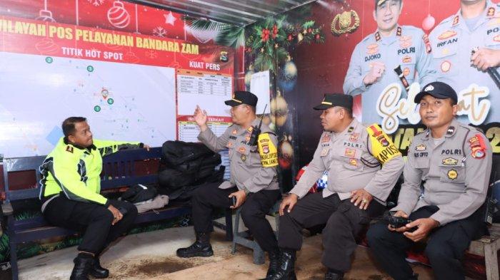 Natal dan Tahun Baru, Polres Lombok Tengah Dirikan 5 Titik Pos Pengamanan dan Pelayanan ...