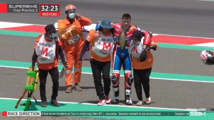 3 Pembalap Kecelakaan di Hari Pertama WSBK Mandalika, Berikut ...