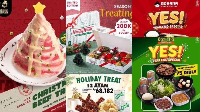 23 Promo Natal 2024 Tahun Baru 2025: Diskon Chatime, HokBen, Janji Jiwa ...