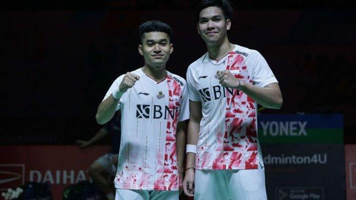 Presiden Jokowi Ucapkan Selamat untuk Jonatan Christie, Chico Aura dan Leo/Daniel - Tribunlombok.com