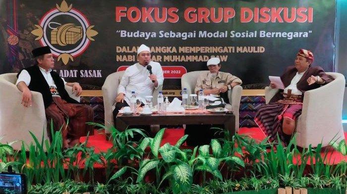 Peringati Maulid Nabi Muhammad, Majlis Adat Sasak Gelar Diskusi Budaya - Tribunlombok.com