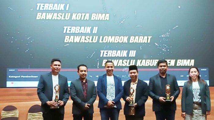 Dua Kali Berturut-turut Bawaslu Kota Bima Raih Penghargaan Pertama Bidang Kehumasan ...