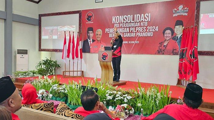 Instruksi Megawati Ke Kader Pdip Ntb Di Pilpres 2024 Menangkan Ganjar