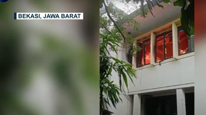 Kebakaran Kantor Dinas Pendidikan Kabupaten Bekasi, Api Hanguskan Seisi Gedung - Tribunlombok.com