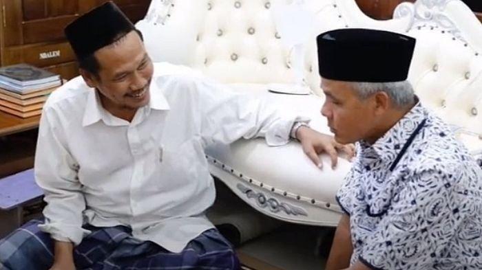 Ganjar Pranowo Nyantri ke Gus Baha, Bahas Pemimpin Tak Boleh Musuhi Rakyat - Tribunlombok.com